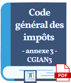 Code général des impôts, annexe III, CGIANIII 2025 au format PDF